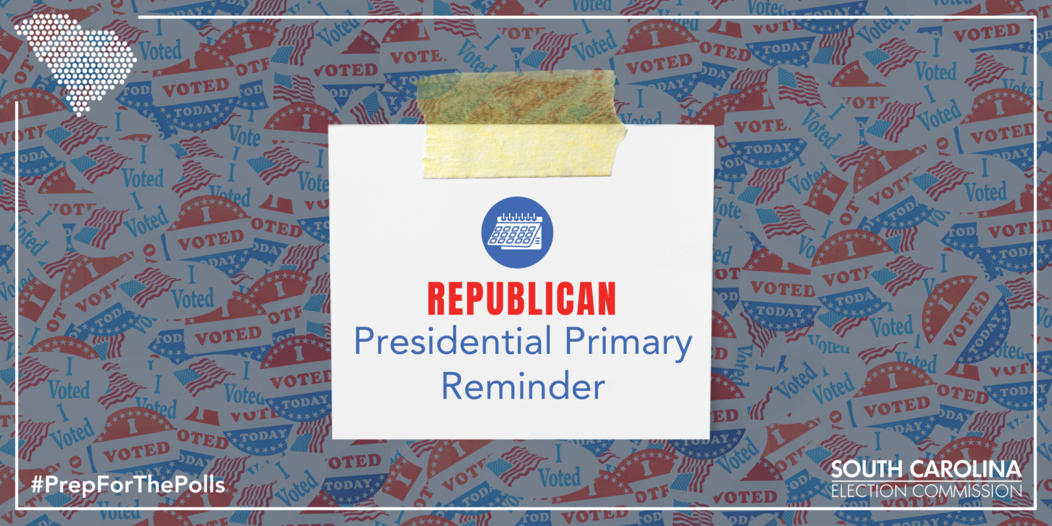 Election Day Reminders for Upcoming Republican Presidential Primary ...